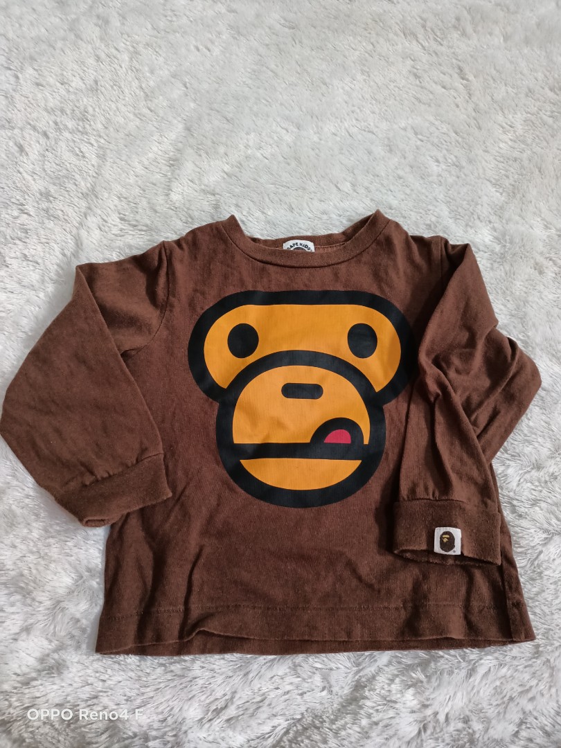 Bathing Ape Bape Kids Authentic, Bayi & Anak, Baju Anak Laki-laki, 1 ...
