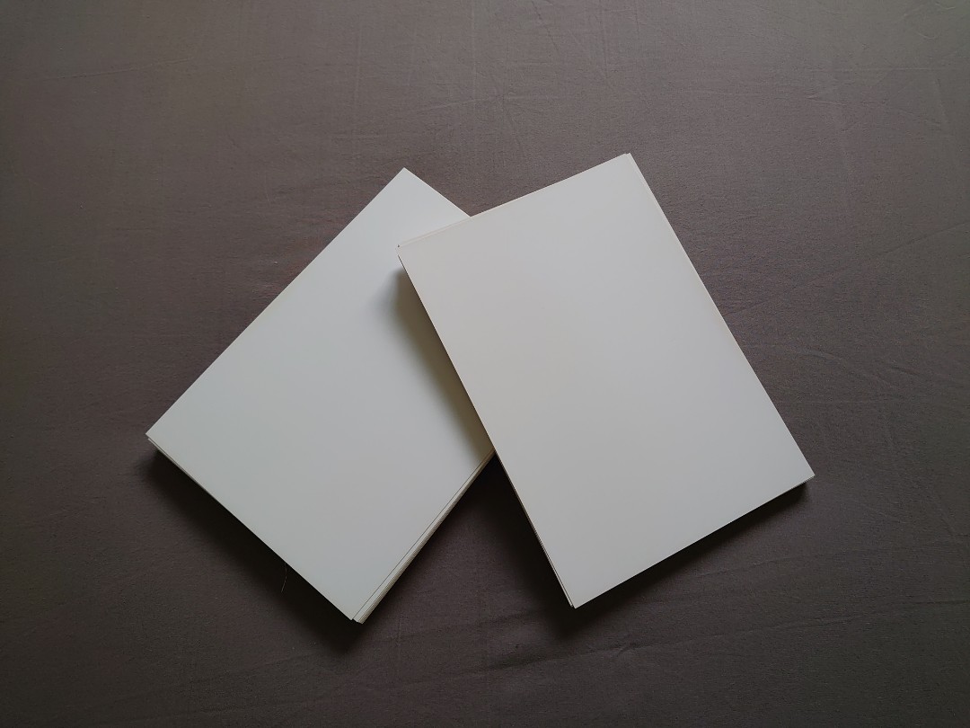 Blank A5 flash cards, Everything Else on Carousell
