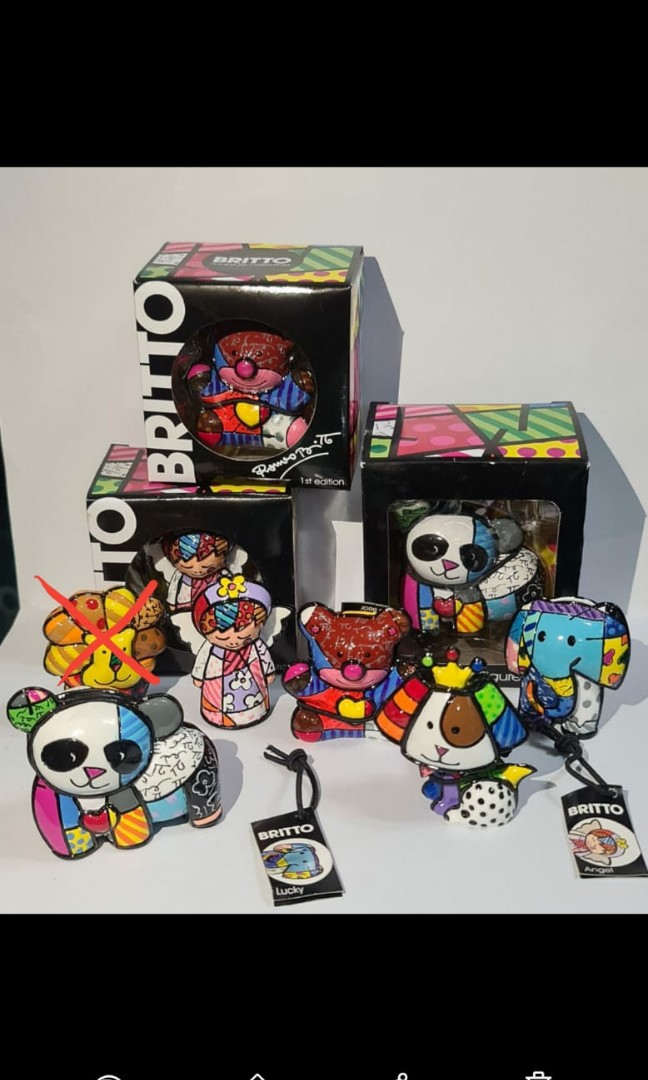 Britto figures, Hobbies & Toys, Toys & Games on Carousell