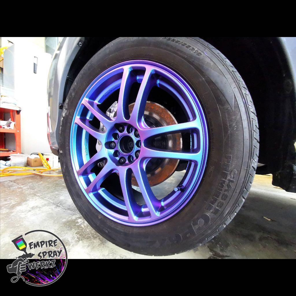Car Spray Painting - Special Effect - Holographic / Colourshift / Candy ...