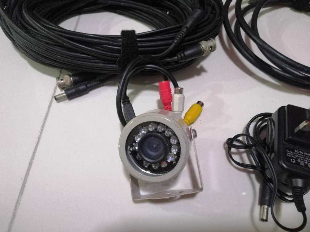 Cctv camera with cable analog analogue, Furniture & Home Living ...