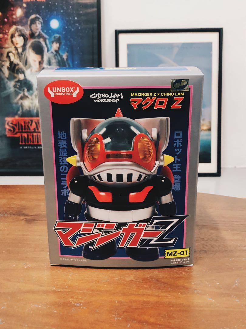Chino Lam Mazinger Z 大豆芽水產 鮪魚前輩 永井豪 搪膠 潮流玩具 Unbox Jiro 永井豪 全新, 興趣及遊戲, 玩具 & 遊戲類 - Carousell