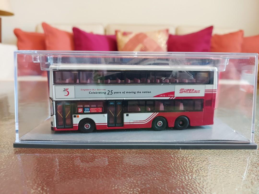 Corgi SBS Singapore 25th Anniversary Volvo Olympian 1/76 Bus Model ...