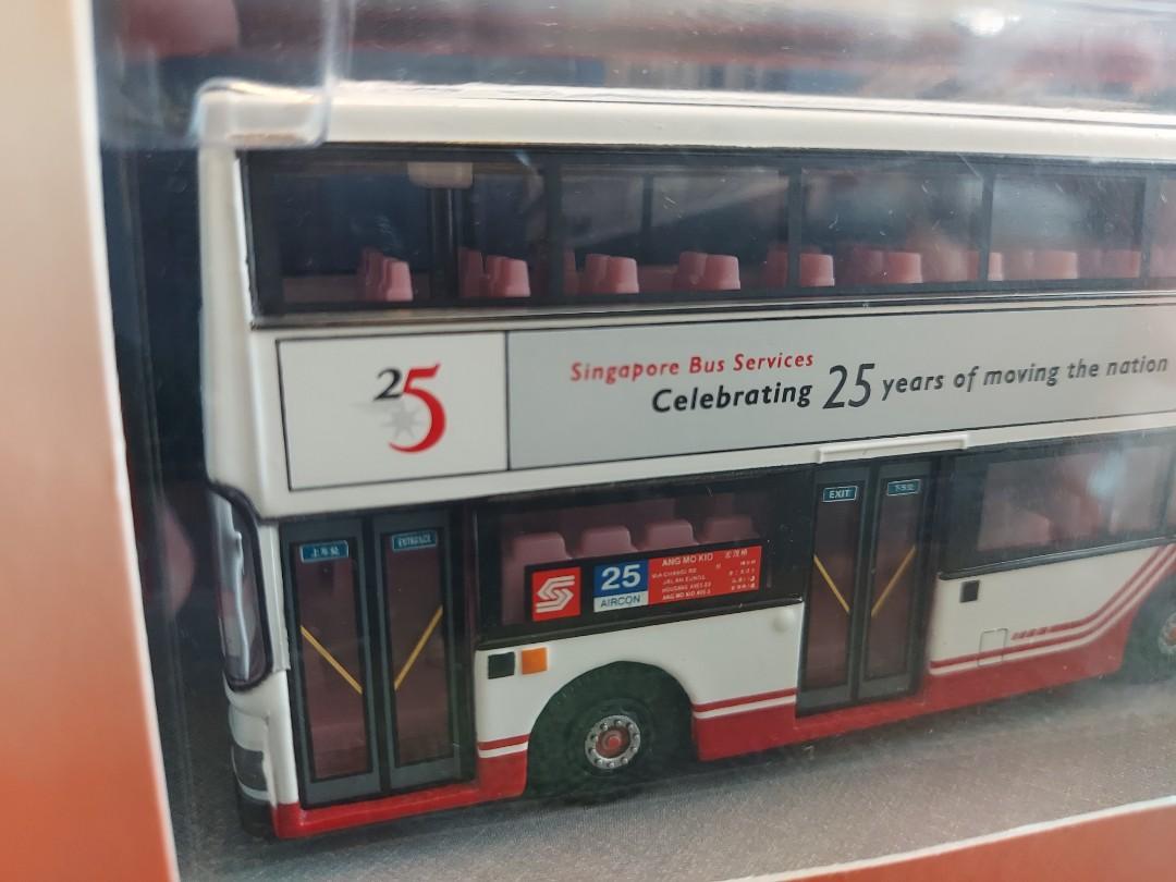 Corgi SBS Singapore 25th Anniversary Volvo Olympian 1/76 Bus Model ...