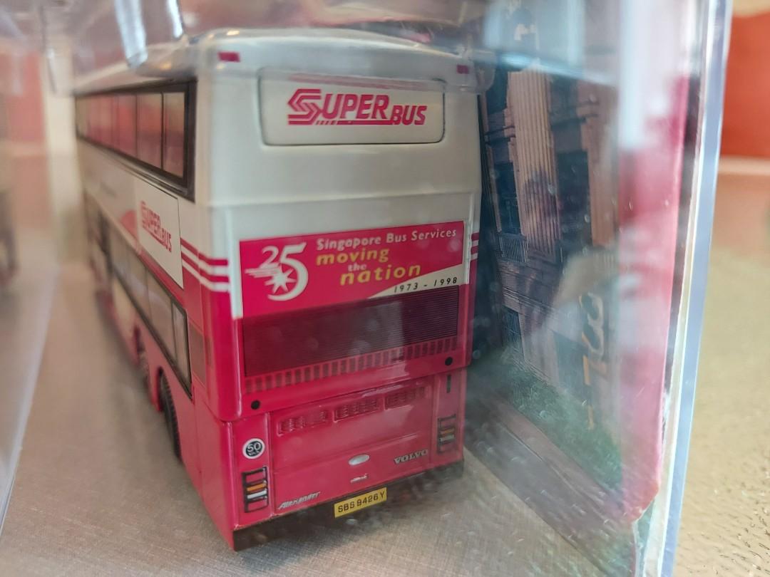 Corgi SBS Singapore 25th Anniversary Volvo Olympian 1/76 Bus Model ...