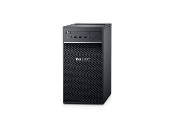 Dell PowerEdge T140 Tower Server Intel Xeon E-2124 3.3GHz, 8M cache, 4C ...