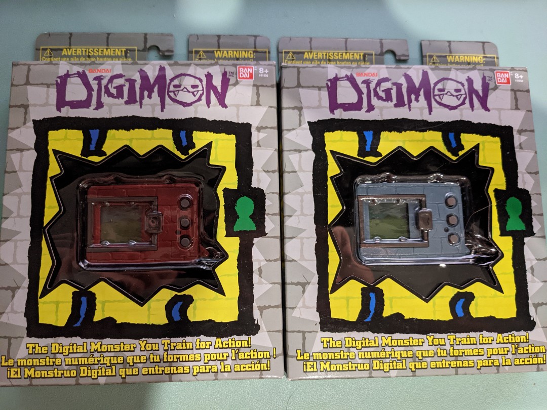 Digivice 20th Anniversary English Brick and Gray, Video Gaming, Gaming ...