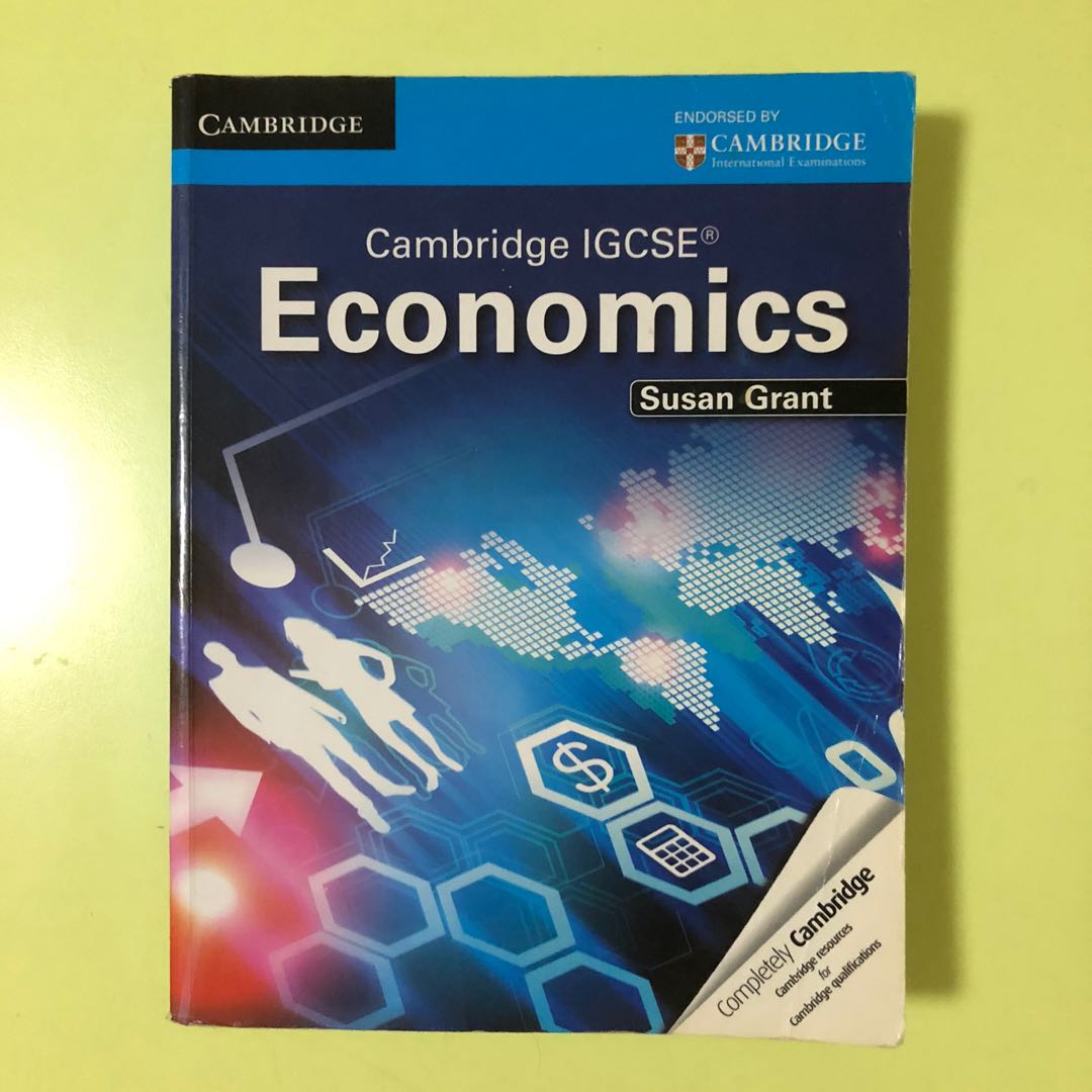 Economics [+Free TYS] Cambridge IGCSE (Susan Grant), Books & Stationery ...
