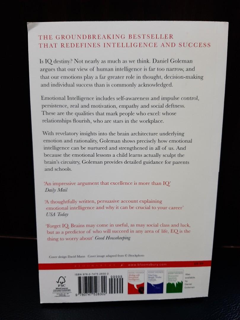 Emotional Intelligence - Daniel Coleman, Hobbies & Toys, Books ...