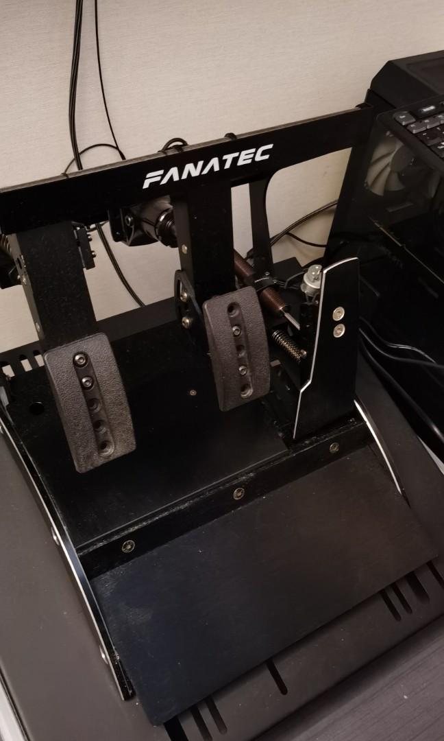 Fanatec CSL Elite + ClubSport Inverted Pedals with Full Custom 80/20 ...