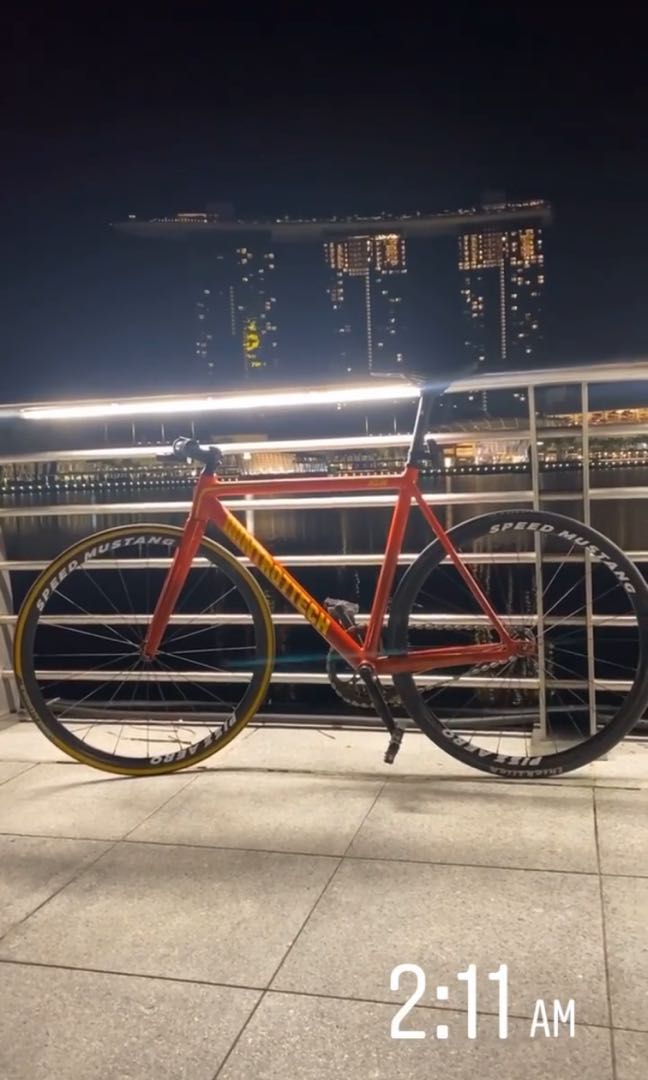 Fixie full bike Intro7 tech zen edition, Sports Equipment, Bicycles ...