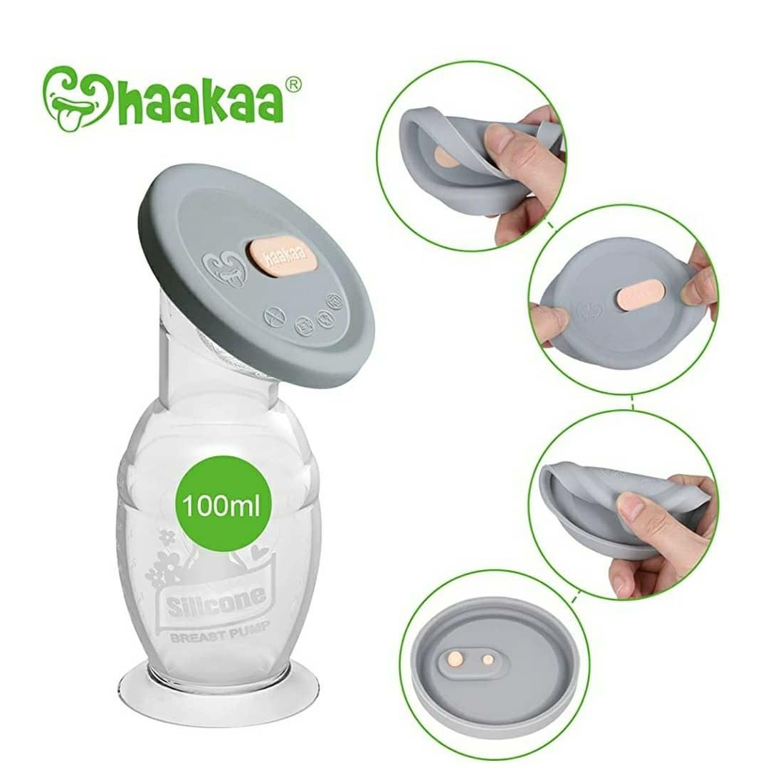 Haakaa Gen 2 with lid, Babies & Kids, Nursing & Feeding, Breastfeeding ...