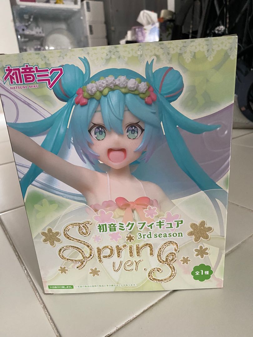 Hatsune Miku - Figure 3rd Season Spring Ver., Hobbies & Toys, Toys ...