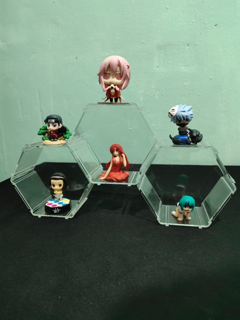 Hexagonal shape display case japan stackable, Hobbies & Toys ...