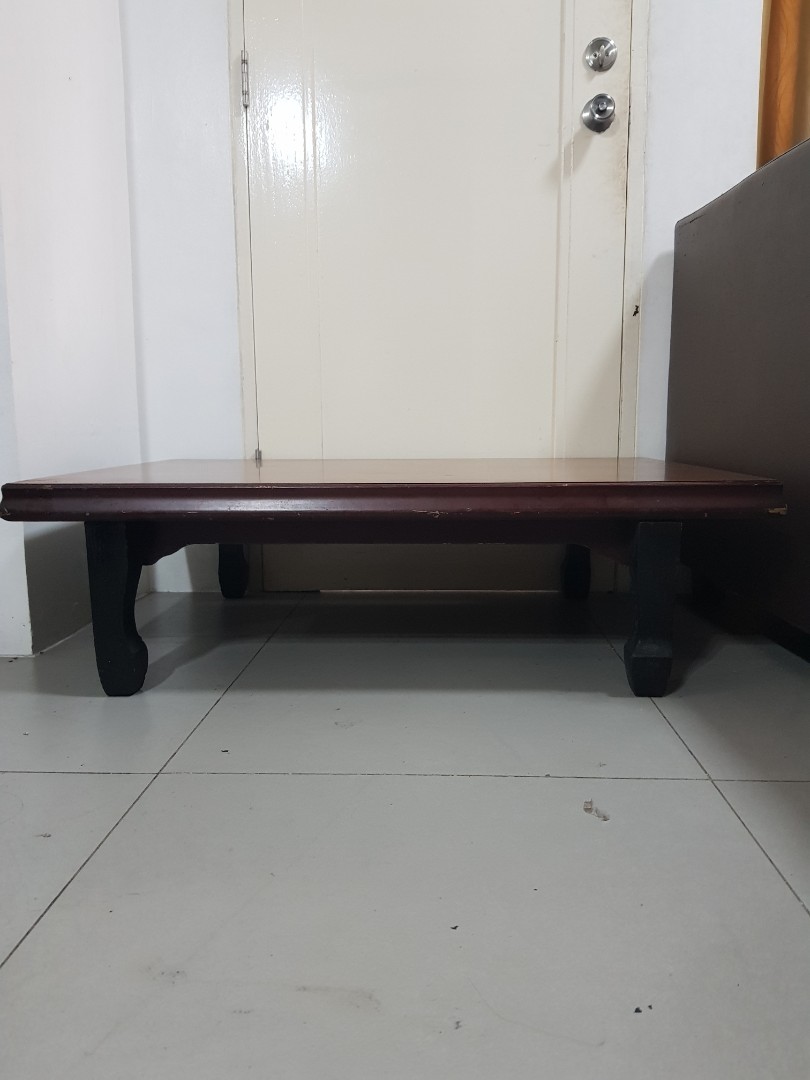 Japanese Folding Center Table, Furniture & Home Living, Furniture ...
