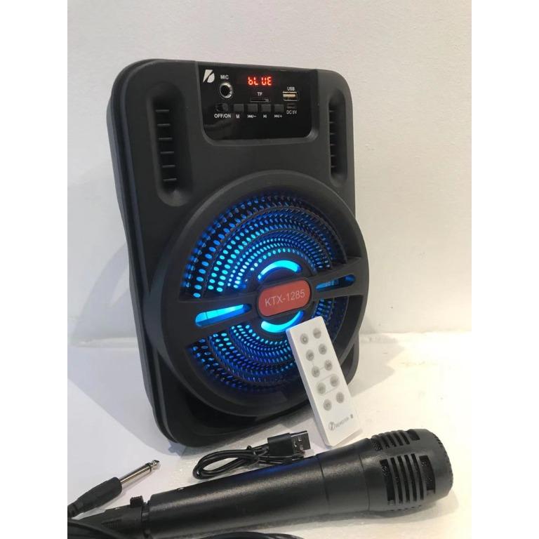KTX 1285 6.5" Bluetooth Portable Wireless Speaker with FREE Mic and Remote, Audio, Soundbars ...
