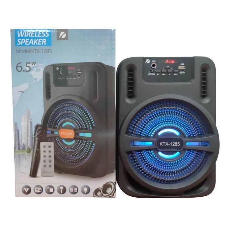 KTX 1285 6.5" Bluetooth Portable Wireless Speaker with FREE Mic and Remote, Audio, Soundbars ...