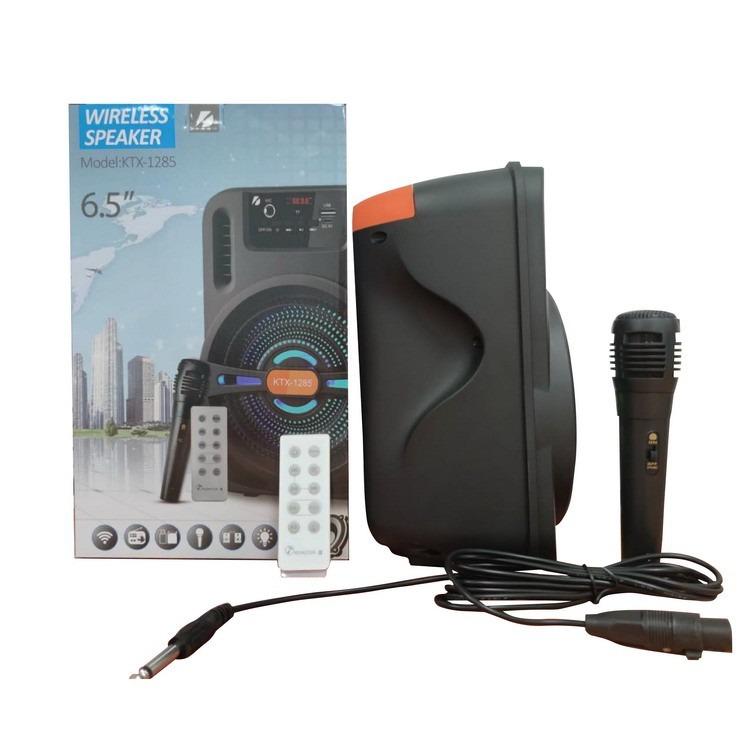 KTX 1285 6.5" Bluetooth Portable Wireless Speaker with FREE Mic and Remote, Audio, Soundbars ...