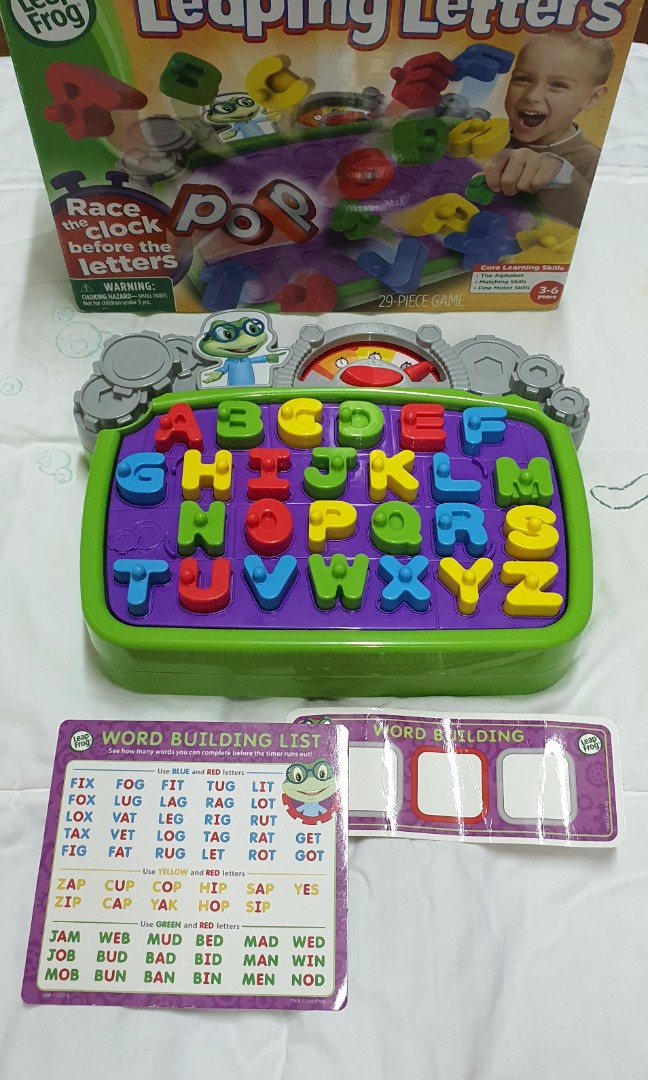 Leap frog leaping letters, Hobbies & Toys, Toys & Games on Carousell