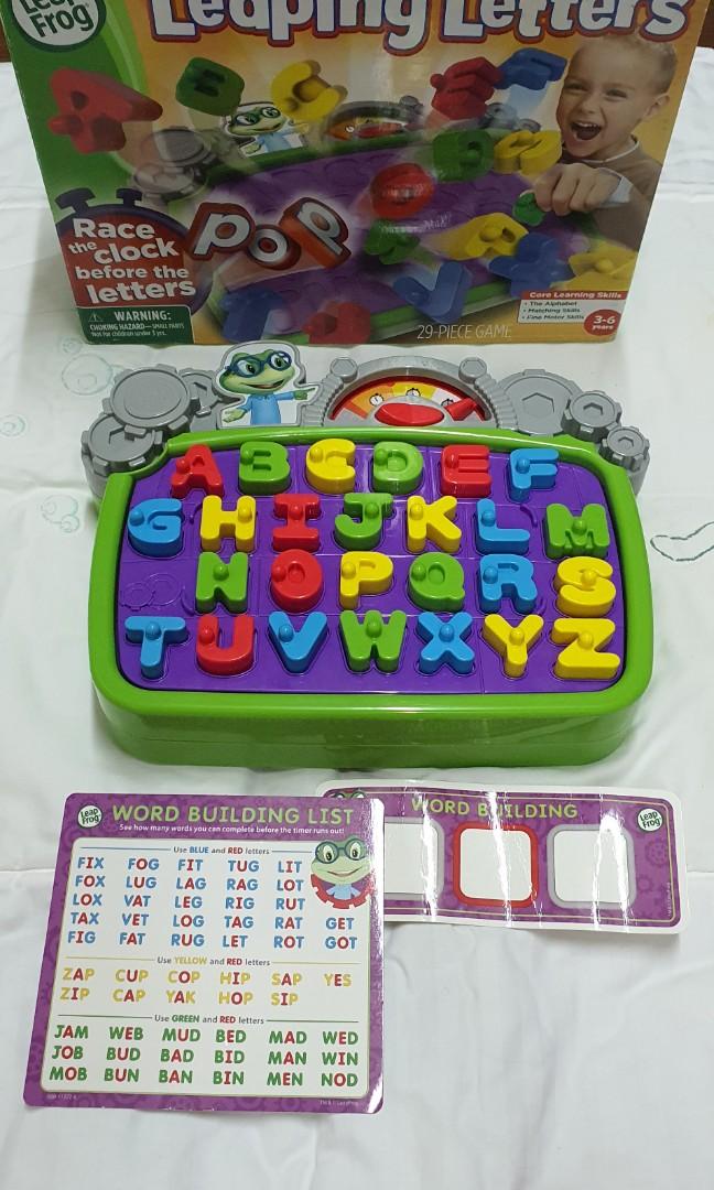 Leap frog leaping letters, Hobbies & Toys, Toys & Games on Carousell