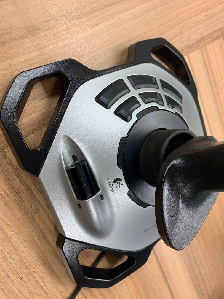 Logitech Joystick X3D Extreme 3D Pro, Video Gaming, Gaming Accessories ...