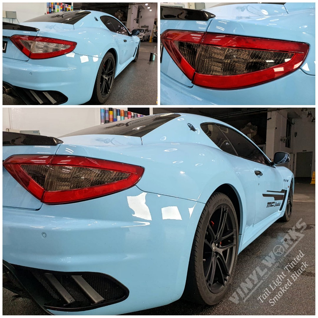 Maserati Tail lights tint smoke black, Car Accessories, Electronics ...