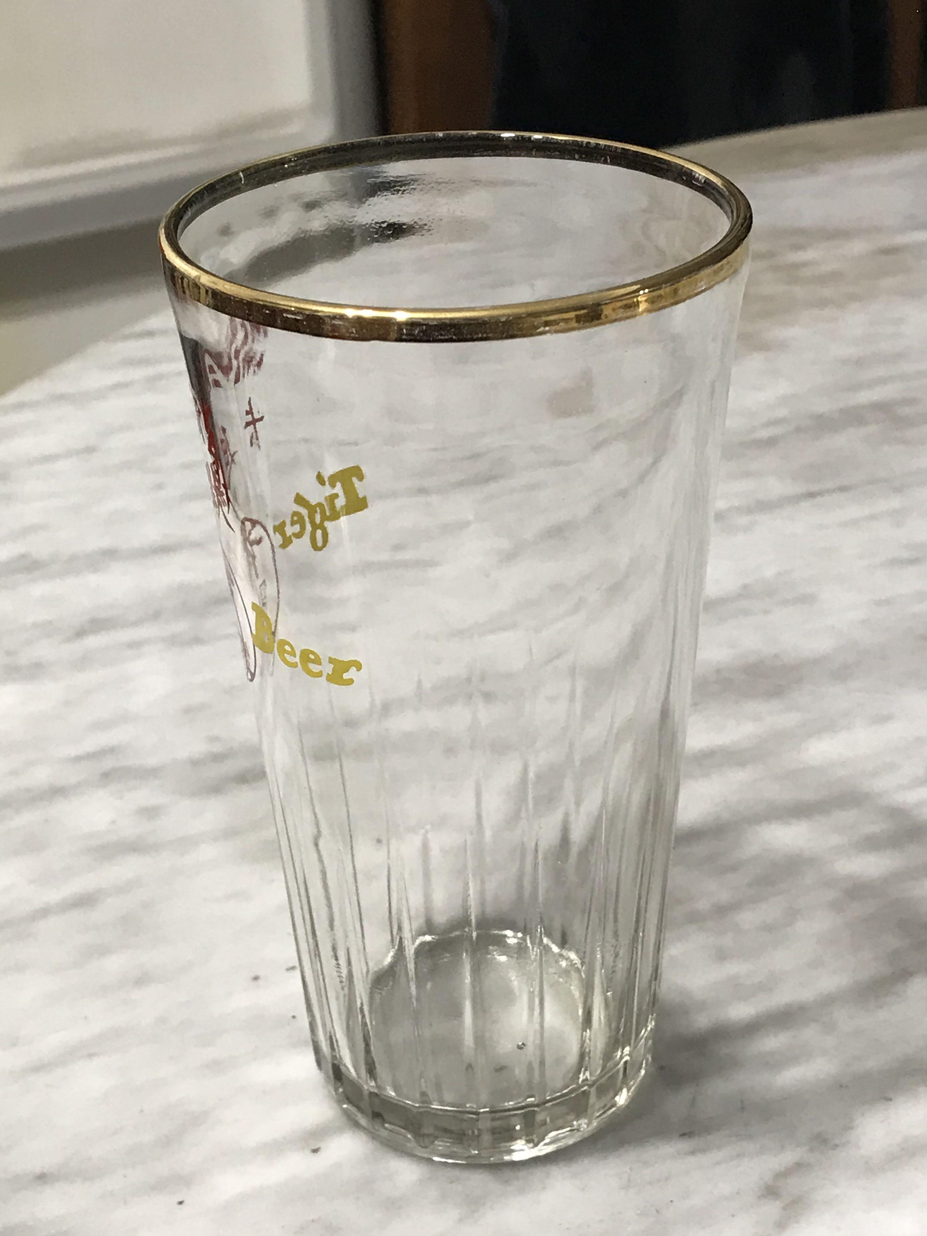 MERDEKA 1957 Tiger Beer Glass, Furniture & Home Living, Home Decor ...