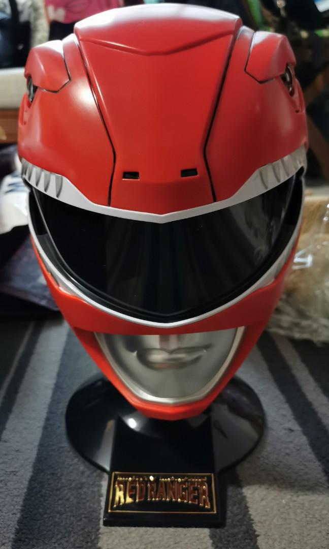 MMPR LEGACY RED RANGER HELMET, Hobbies & Toys, Collectibles ...
