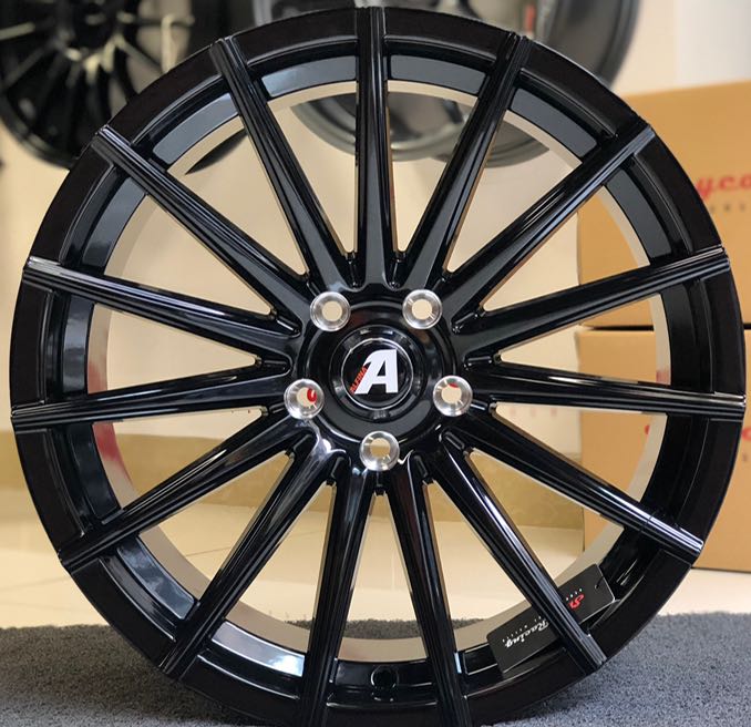 New 19” Alfina wheels 5x114.3 Toyota Alphard Harrier Estima Mazda 6 CHR ...