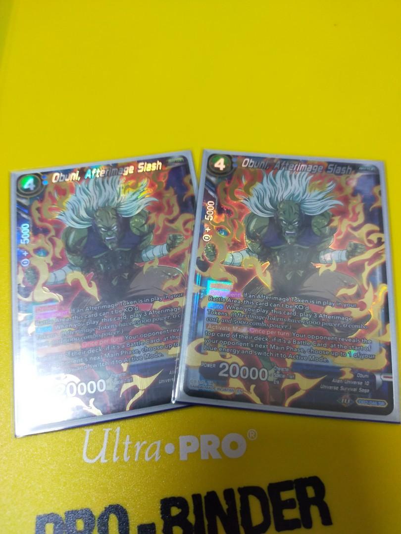Obuni SR Dragon Ball Super Card Game DBSCG, Hobbies & Toys, Toys ...