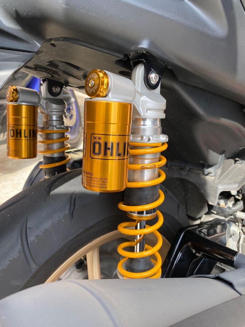 Ohlins YA 767 Aerox suspension, Motorcycles, Motorcycle Accessories on ...