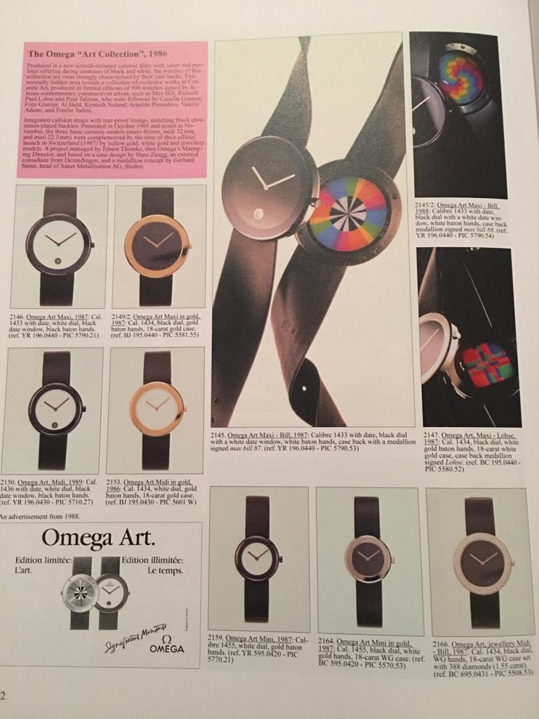 Omega Art Collection 1987 Limited Edition 579 / 999 Museum Collection ...