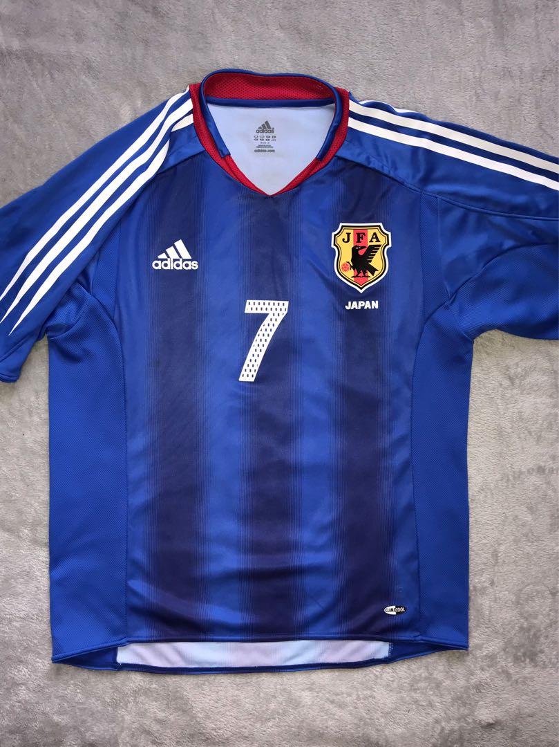 Original Adidas 2004-2006 Japan Home Football Jersey (Nakata 7), Men's Fashion, Activewear on ...