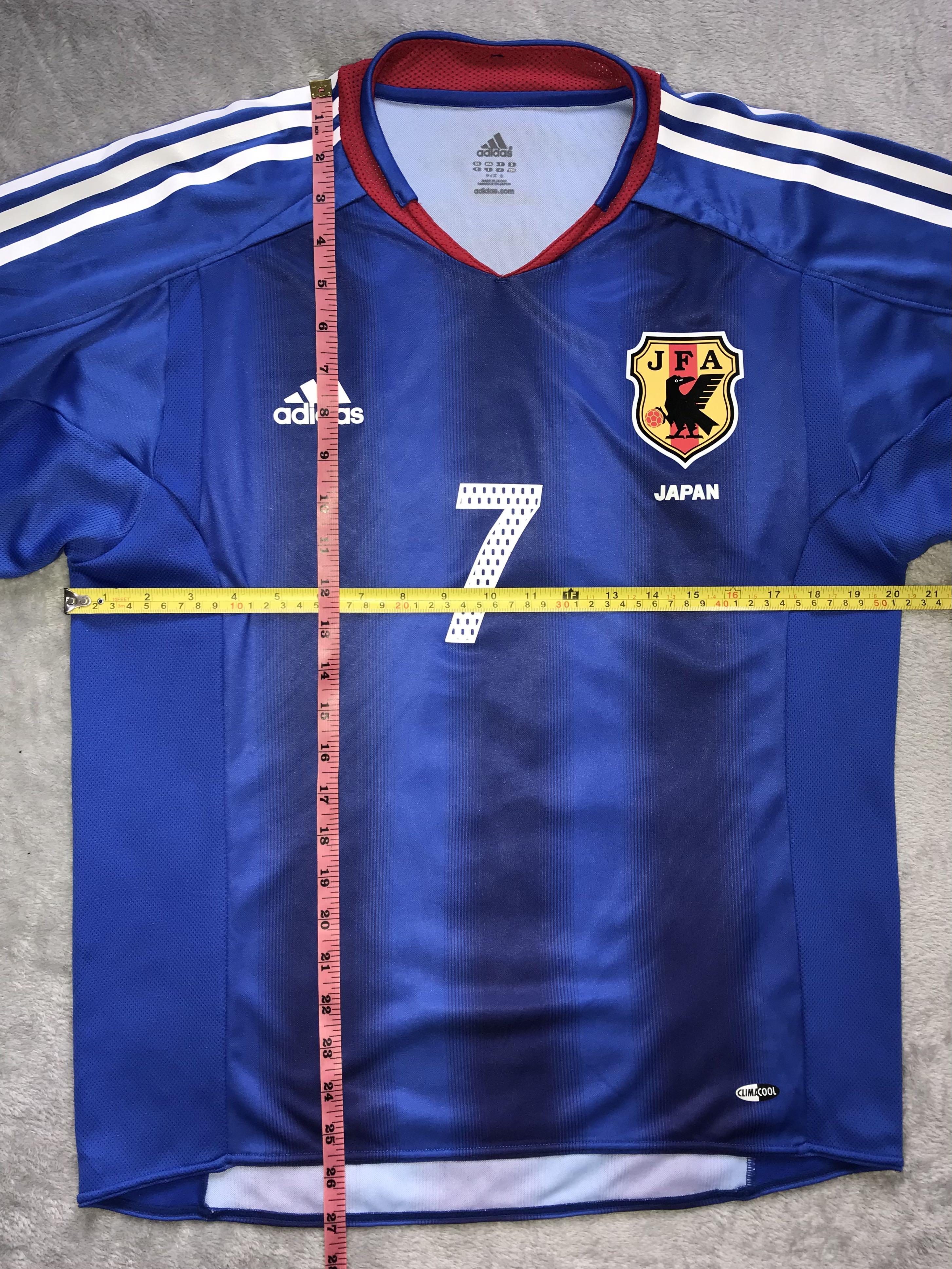 Original Adidas 2004-2006 Japan Home Football Jersey (Nakata 7), Men's Fashion, Activewear on ...