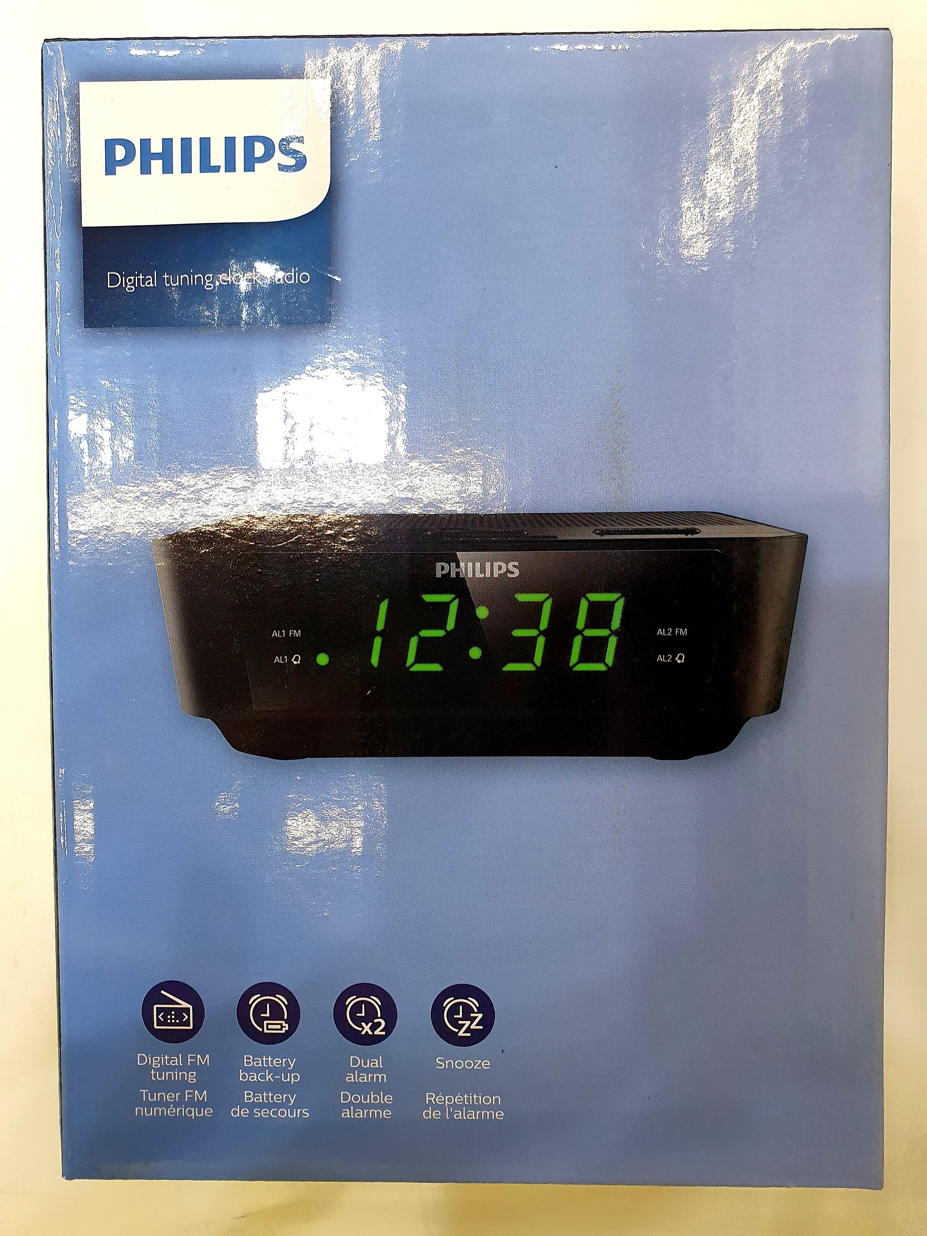 Philips Digital Tuning Clock Radio, Audio, Portable Music Players on ...