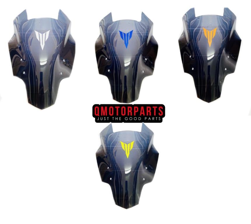 (Preorder) Yamaha MT15 Windshield, Motorcycles, Motorcycle Accessories ...