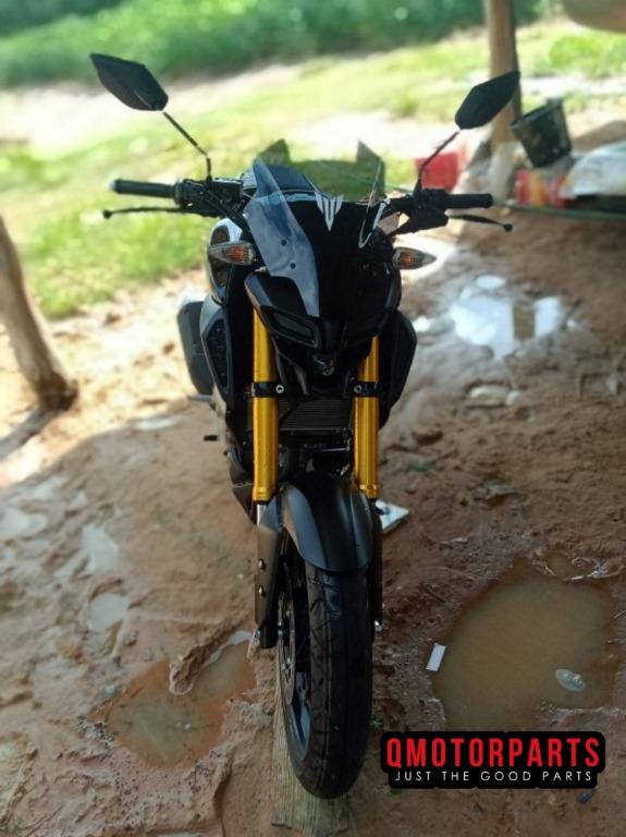 (Preorder) Yamaha MT15 Windshield, Motorcycles, Motorcycle Accessories ...