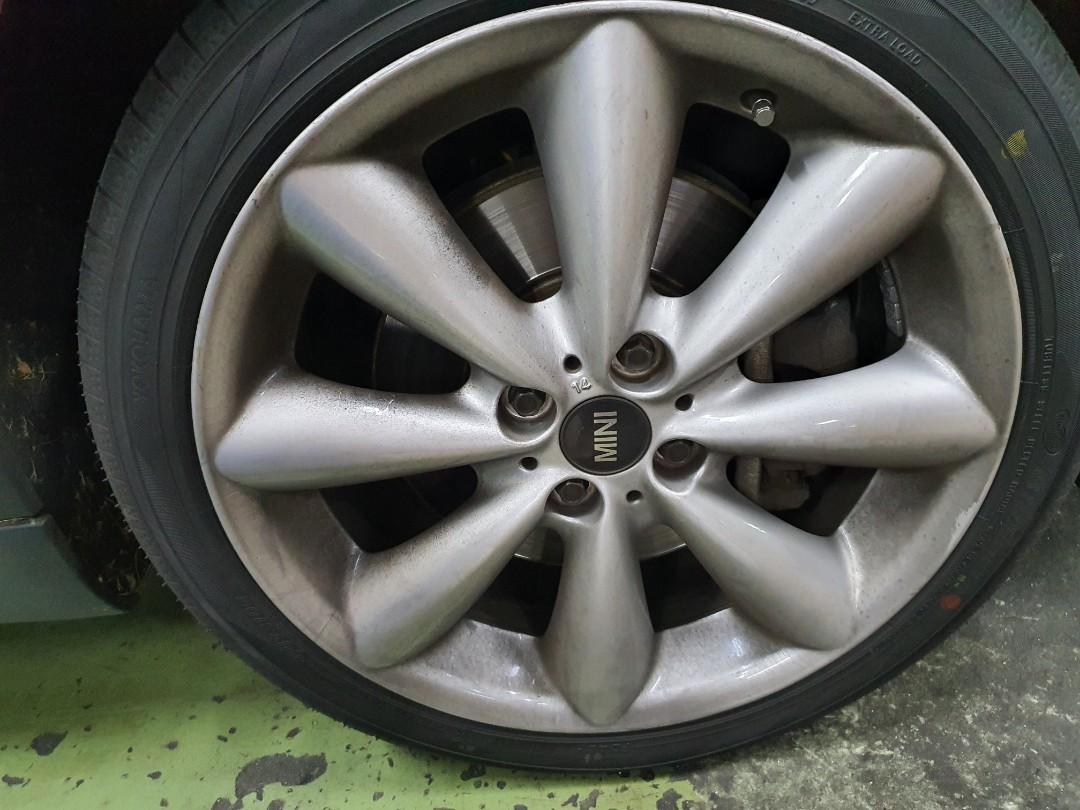 R56 Mini Cooper S 17 inch Sports Rims, Car Accessories, Tyres & Rims on ...