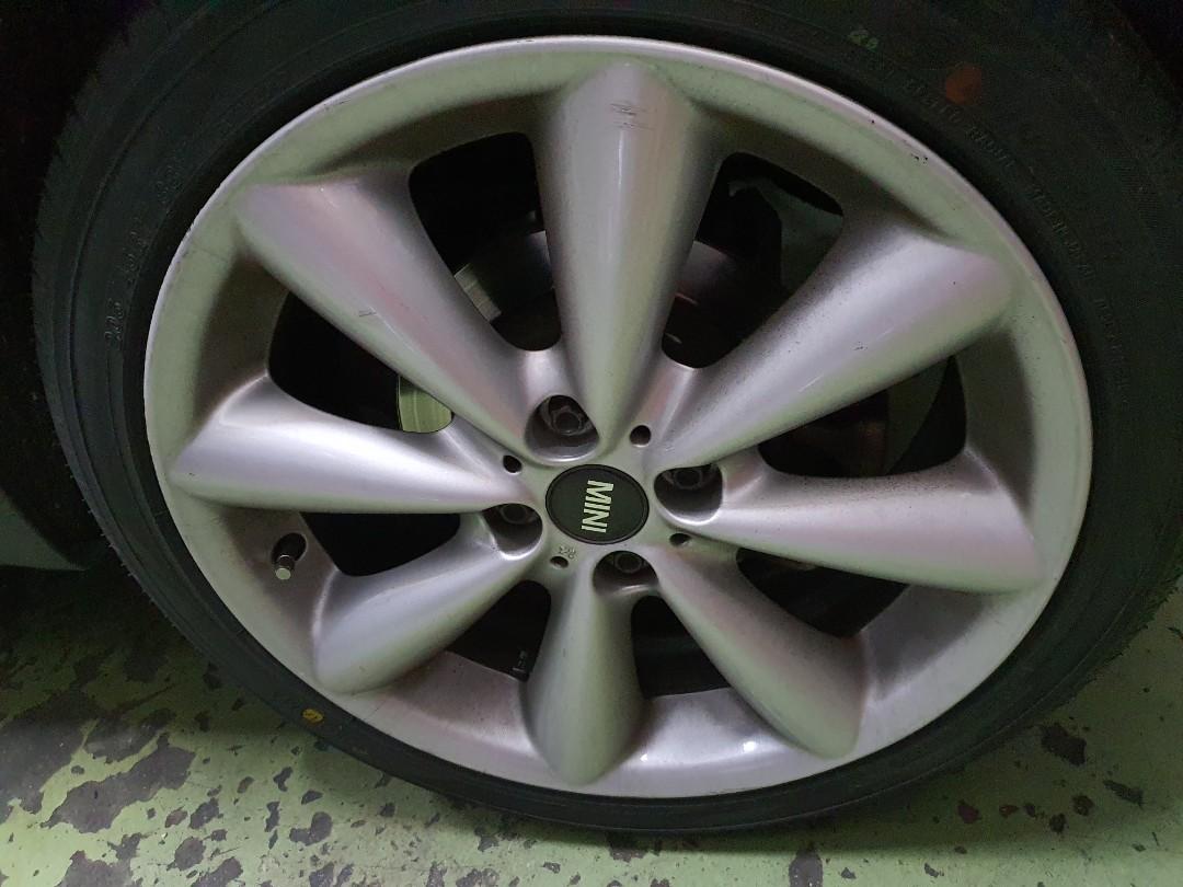 R56 Mini Cooper S 17 inch Sports Rims, Car Accessories, Tyres & Rims on ...