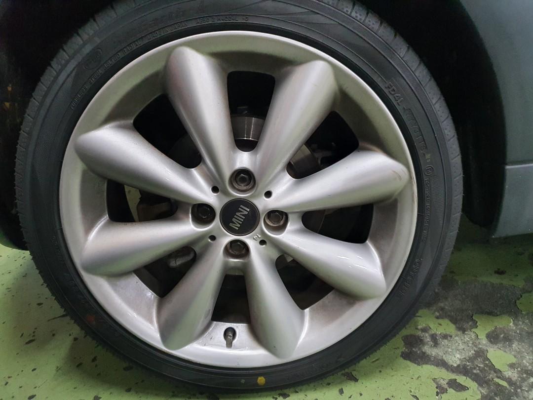 R56 Mini Cooper S 17 inch Sports Rims, Car Accessories, Tyres & Rims on ...