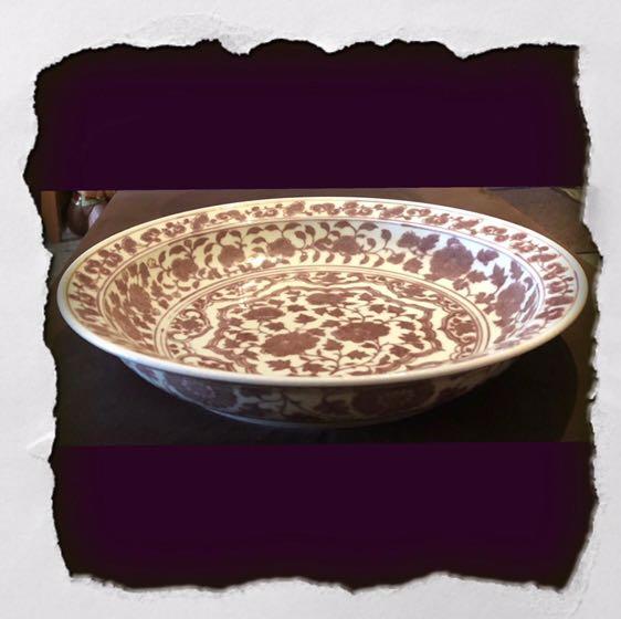 Rare Vintage Huge Plate, Hobbies & Toys, Memorabilia & Collectibles ...