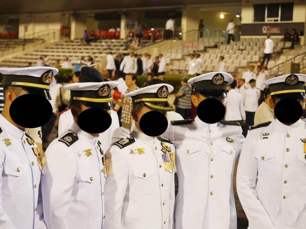 RSN Ceremony Uniform No. 1 White Tunic Tailor, Everything Else on Carousell