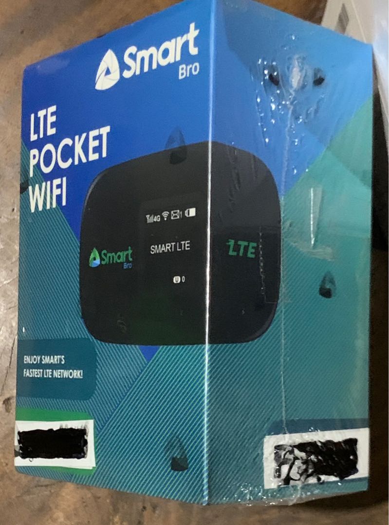 Smart Bro 4G LTE Pocket WiFi Black With LTE SIM, TV & Home Appliances ...