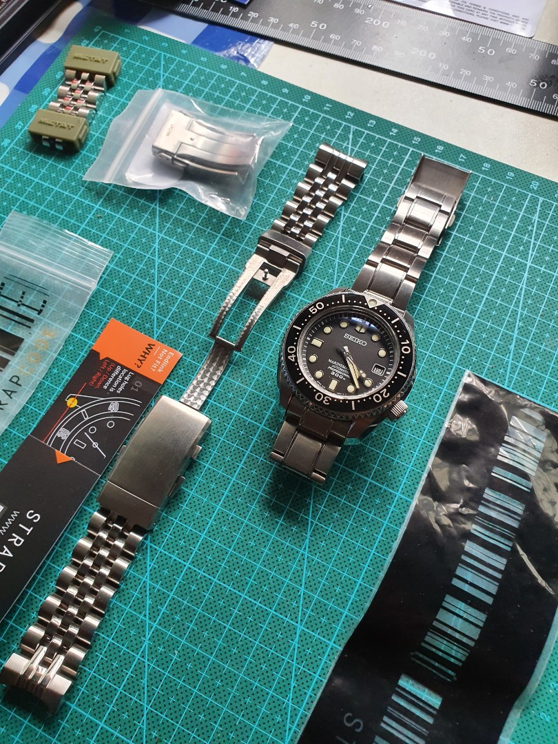 Strapcode jubilee bracelet for seiko marine master 300, mm300, Mobile ...