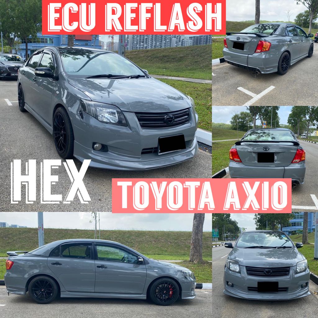 Toyota Axio ECU Reflash / Remap / Tune on Carousell