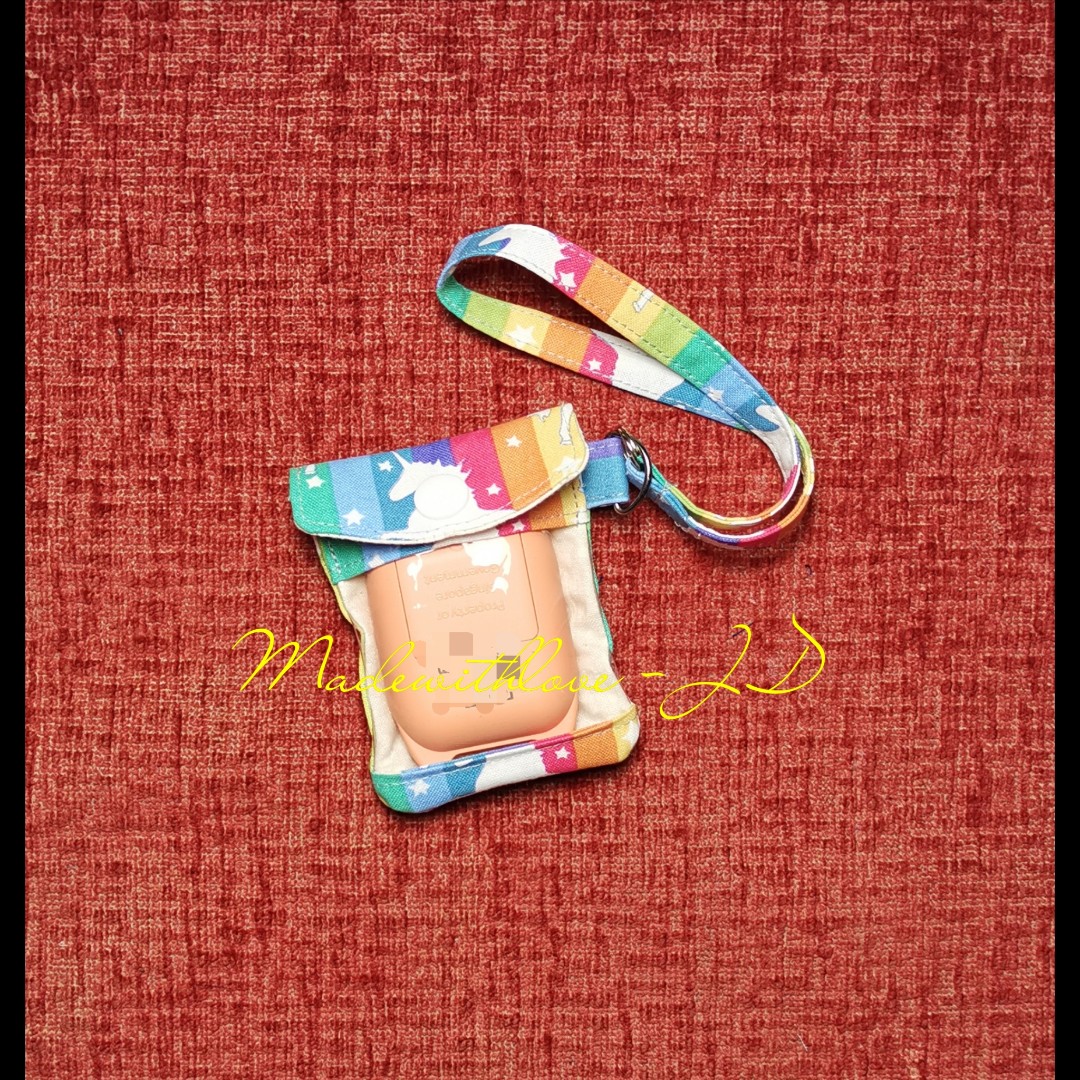 Trace together token pouch with clear vinyl for scanning of QR, Design ...