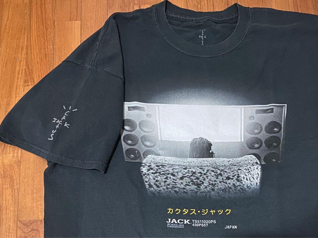 Travis Scott x PlayStation 5 Chair Tee in L, Men's Fashion, Tops & Sets ...