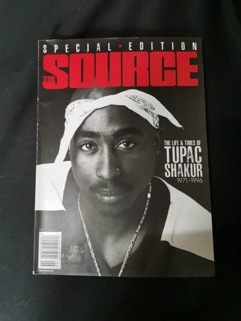 Tupac Shakur - The Source Magazine, Hobbies & Toys, Books & Magazines ...