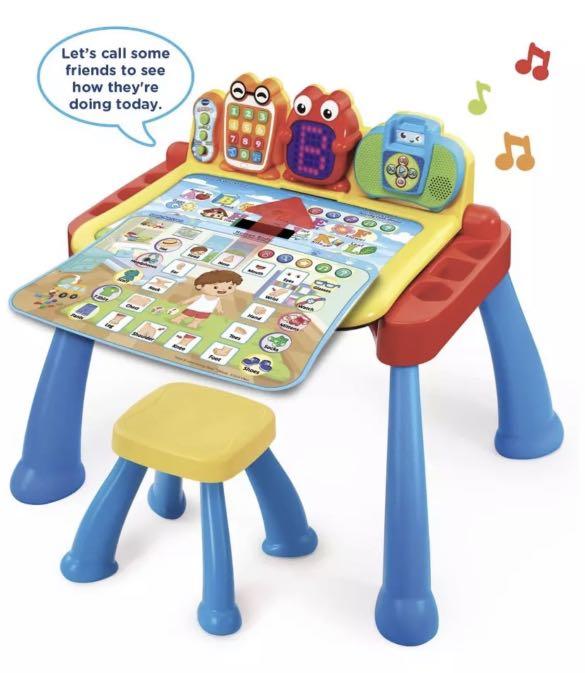 Vtech learning table- interactive kids learning, Babies & Kids, Baby ...