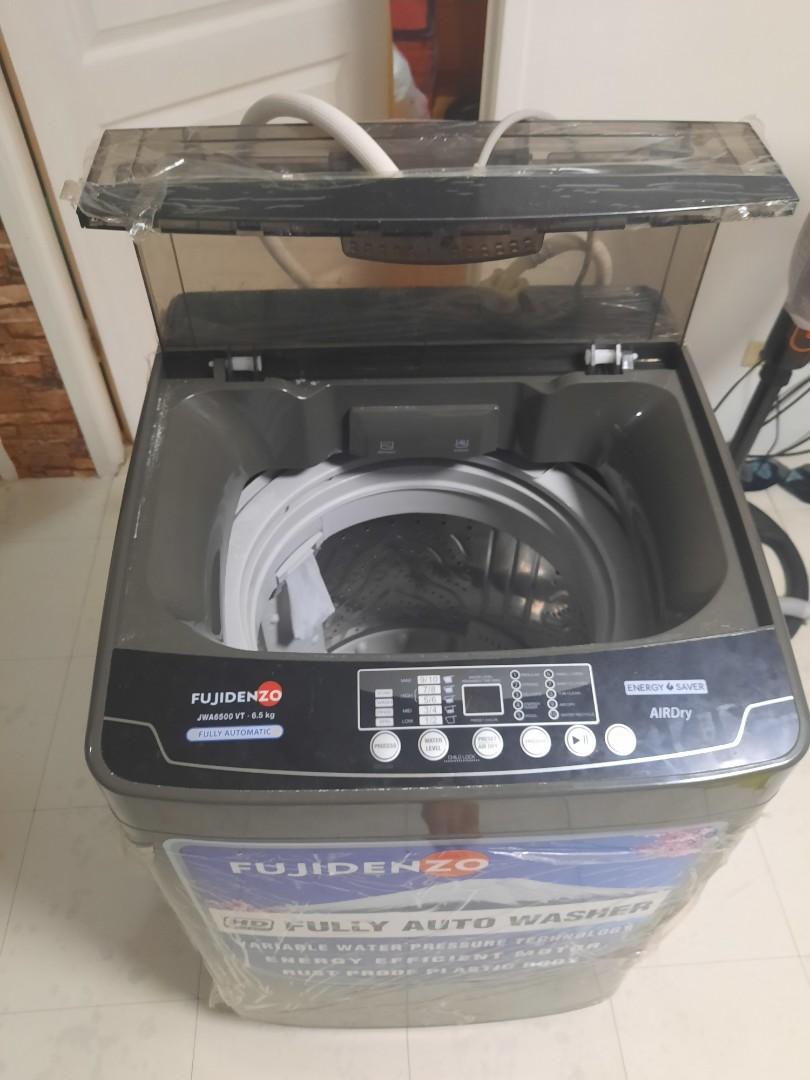 Washing Machine Fujidenzo 6.5kg fully automatic, TV & Home Appliances ...